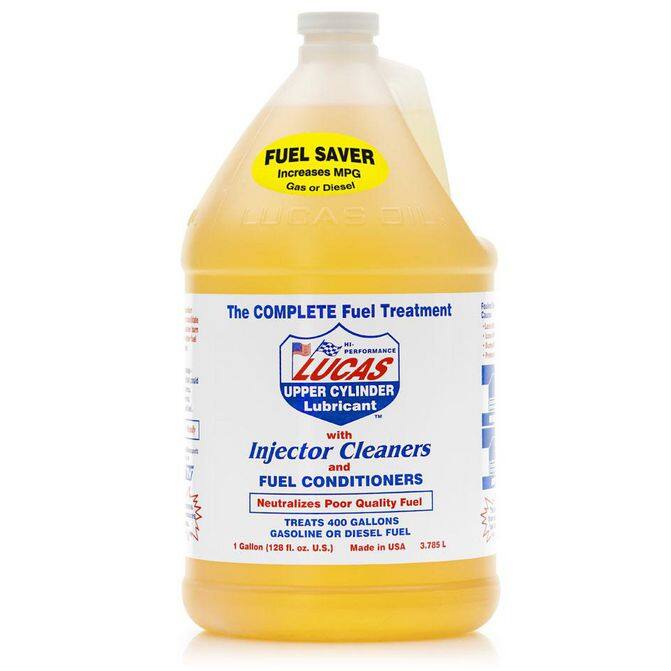 Lucas Oil Upper Cylinder Lubricant Fuel Treatment Additive 1-Gallon ...